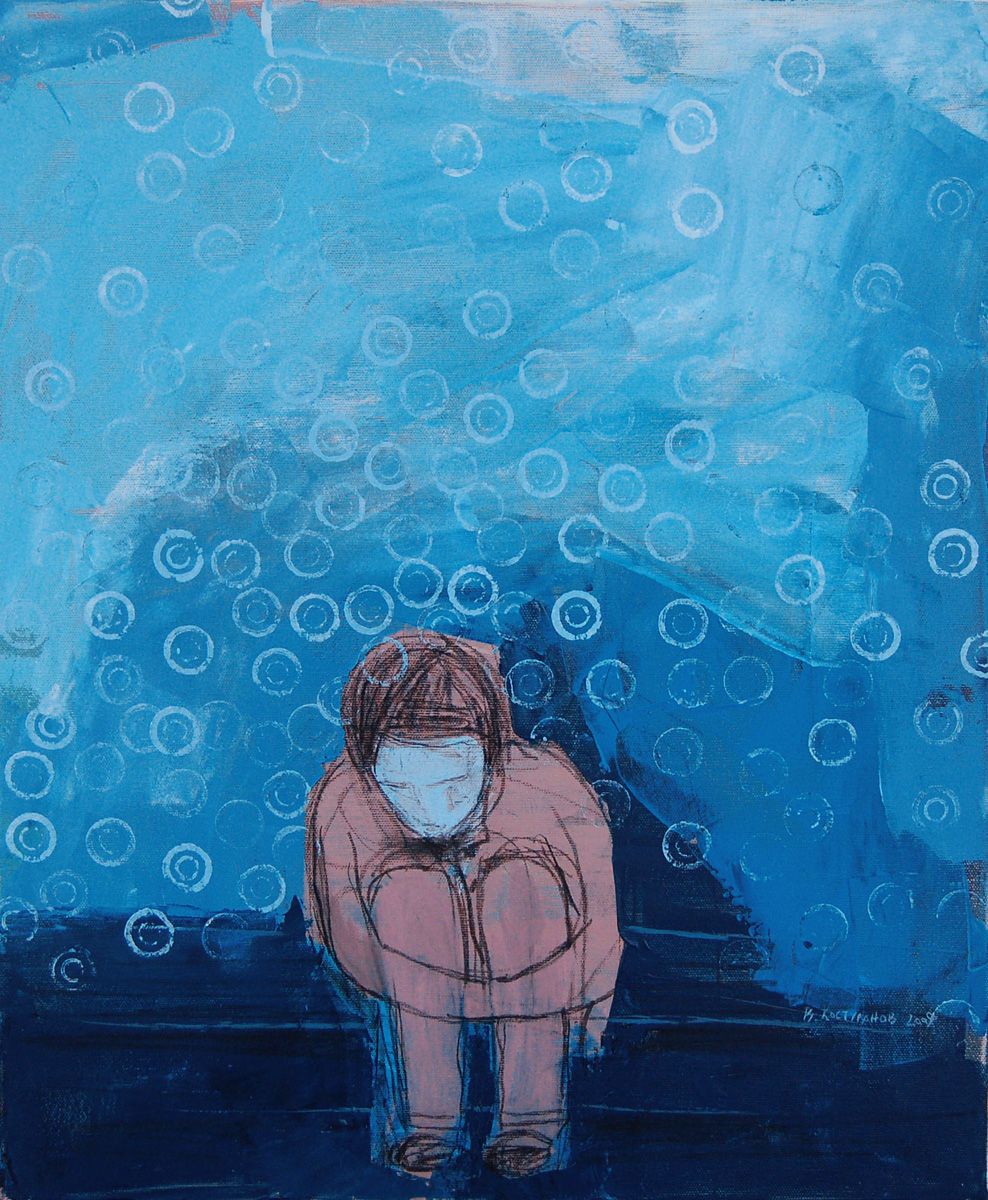 Expectation Painting by Vane Kosturanov